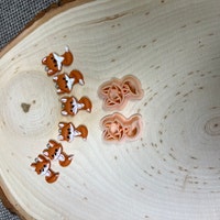 Fox Clay Cutter, Fall Animals Clay Cutter, Autumn Themed Cutter for ...