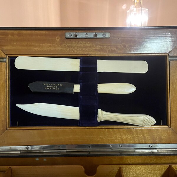 Antique Ruler Sector Instrument. 19th Century Sector. Brass Hinge ...