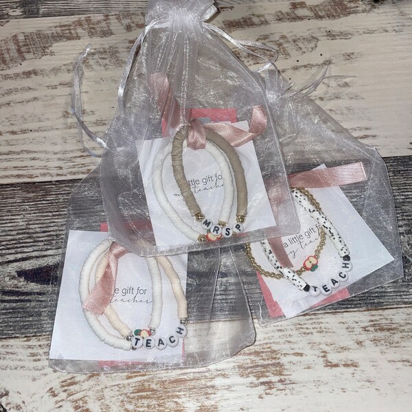 Teacher Appreciation: CLASSY TEACHER Collection - Single Bracelet ...