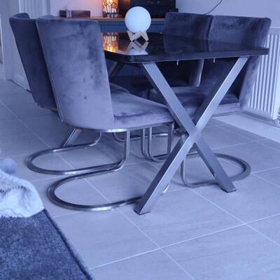 Inverted Trapezium Frame by Designer Legs Rustic Steel Metal Industrial ...