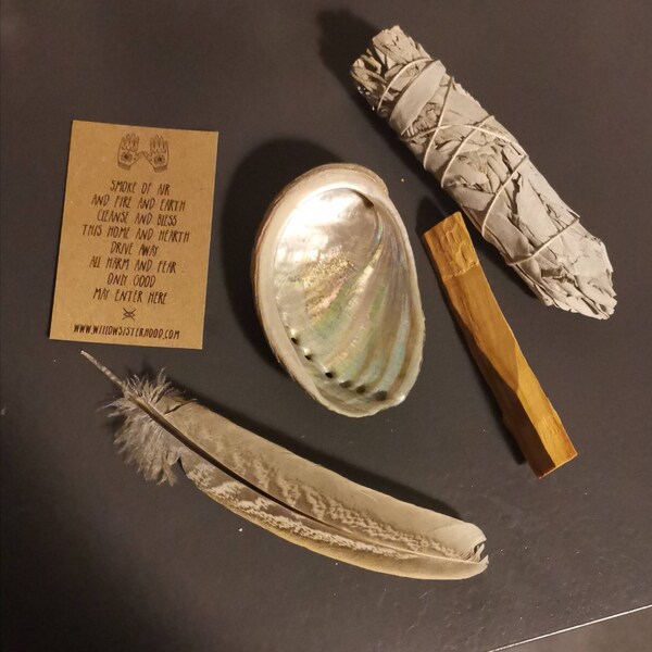 Smudging Kit, Sage Smudge Kit, Moving Gift, Housewarming Gift, Shower ...