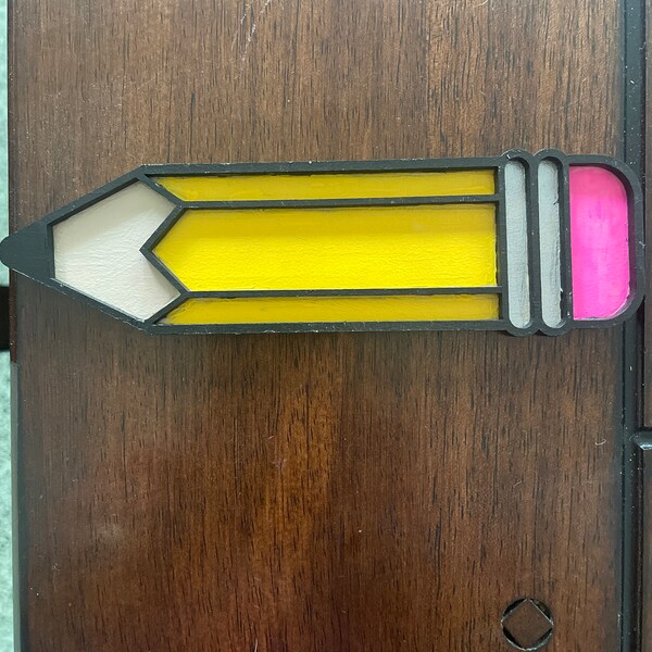 Teacher Pencil Sign SVG Laser Cut, Teacher Gifts Svg, Back to School ...