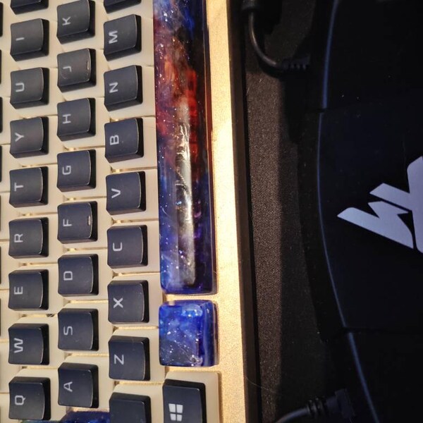 Space Artisan Keycap, Custom Keycaps, Interstellar Galaxy Keycap, OEM ...