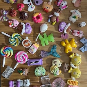 Bulk Charms , 50 Charms, Cute Charms for Bangle, Charm Wholesale ...