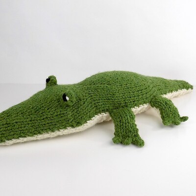 Knit Alligator Pattern - Etsy