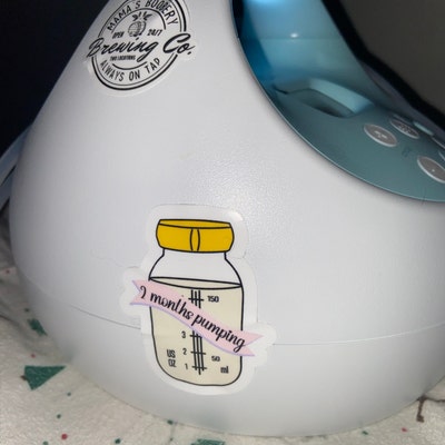 Pumping Milestones Sticker Breastfeeding Milestone Nursing Mama ...