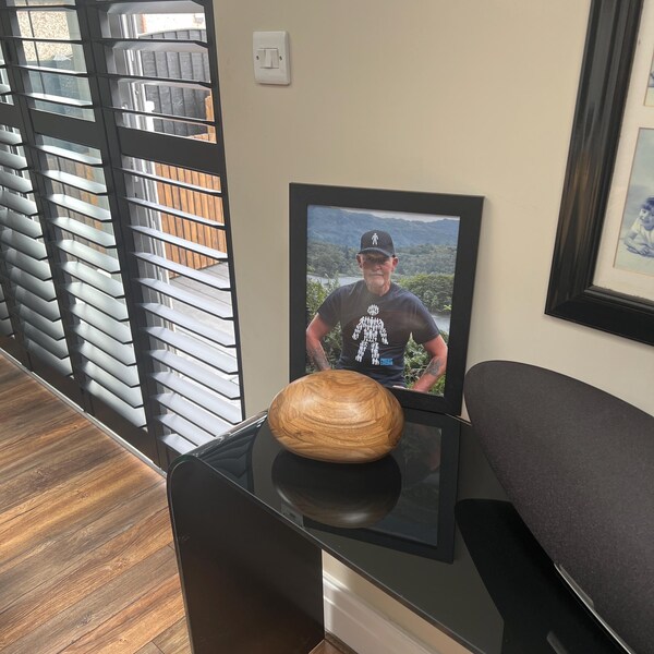 Laurel Wood | Wooden Urn for Ashes | River Stones Collection - Etsy