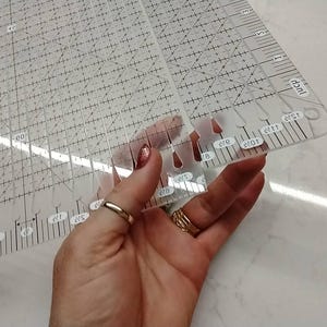 Diamond Painting Alignment Ruler, Stainless Steel, Multiple Sizes ...