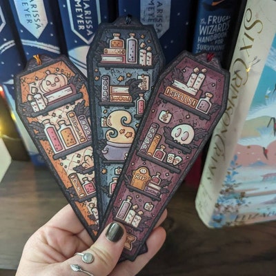 3x4 Witch Library Decorative Magnet Laminated - Etsy