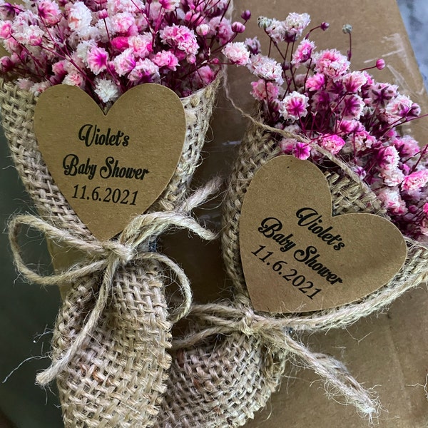 Dry Flower Bouquet, Rustic Wedding Favors, Unique Wedding Favors ...