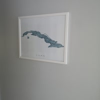 Japan Map Poster, Map of Japan Print, Japan Decor for Home Wall Art ...