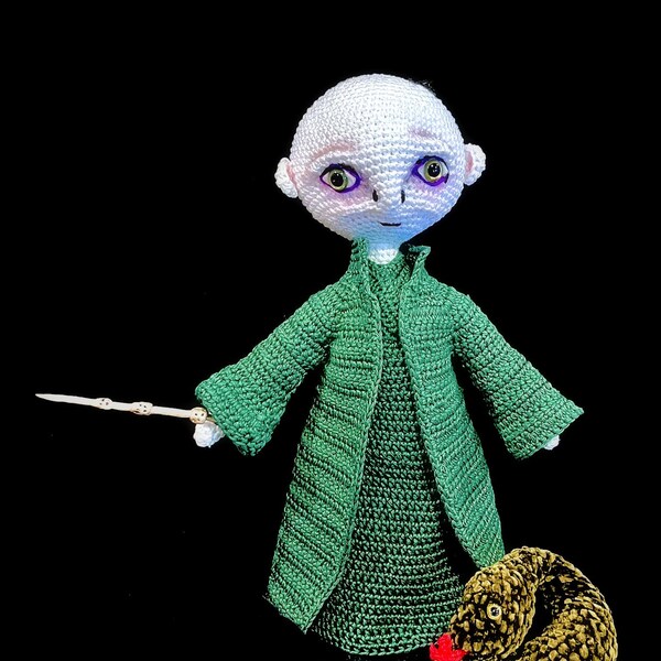 VOLDEMORT Amigurumi İngilizce Pattern Pdf - Etsy