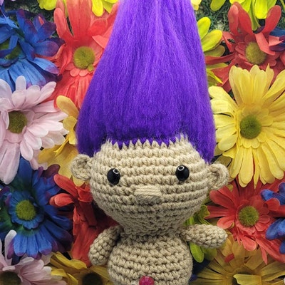 MINI Troll Pattern PDF File ONLY 90's Troll Mini Troll - Etsy