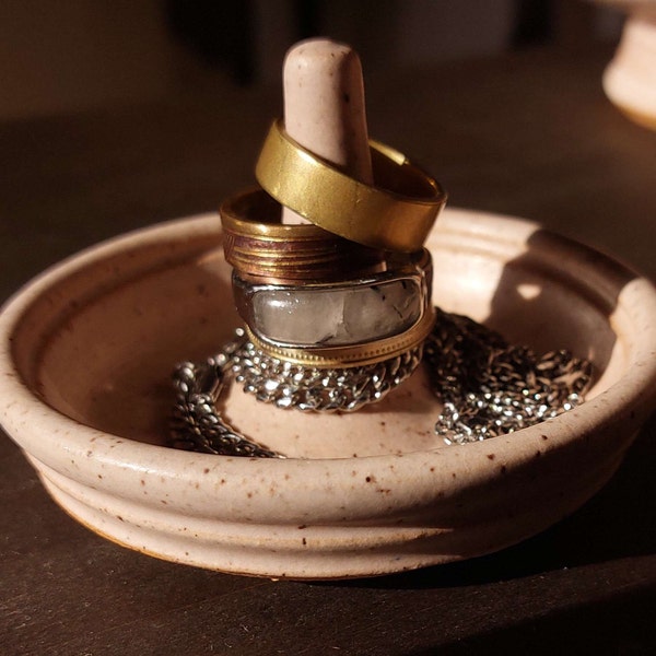 Ceramic Handmade Pottery Ring Holder - Etsy