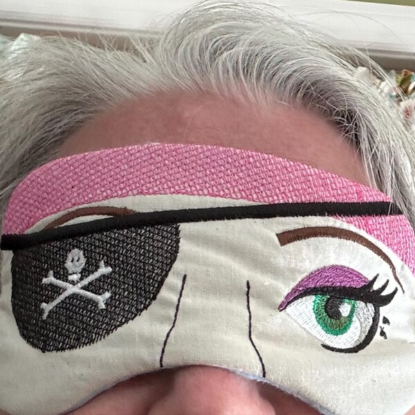Embroidered Eye Mask for Sleeping, Cute Sleep Mask for Kids, Adults ...