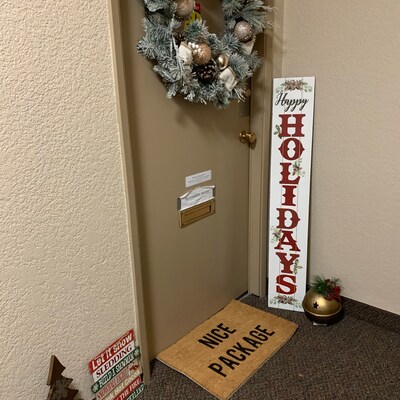 Nice Package Welcome Door Mat - Etsy