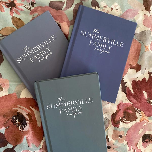 Custom Christmas Memory Book Christmas Journal Personalized Family ...