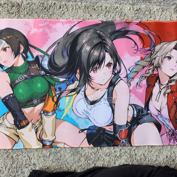 Playmat MTG Final Fantasy - Tonberry - 24"x14" (600 X 350 Mm) - Playmat/ Deskmat With Stitched ...