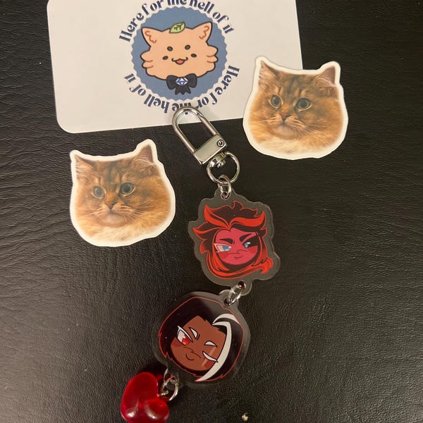 Baldurs Gate 3 - Astarion & Gale (bloodweave) Keychain / Charm - Etsy