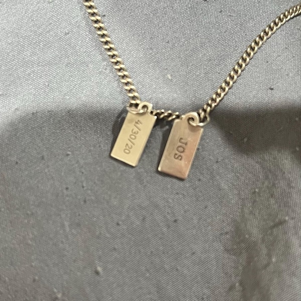 Personalized Mini Tag Charm • 14K Gold Filled Tag or 925 Sterling ...