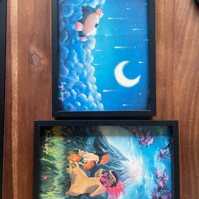 POSTER of Charmander Under the Moon Pokemon Print Art Work - Etsy