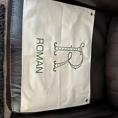 SCRIPT SPLIT MONOGRAM Embroidery Font Design Two Sizes 4inch and 6 Inch ...