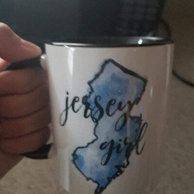 Jersey Girl Mug New Jersey Coffee My Home Town Coffee Mug - Etsy