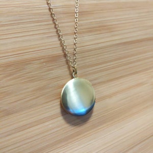 Tiny Locket, Small Gold Locket, Custom Necklace, Small Locket Necklace ...