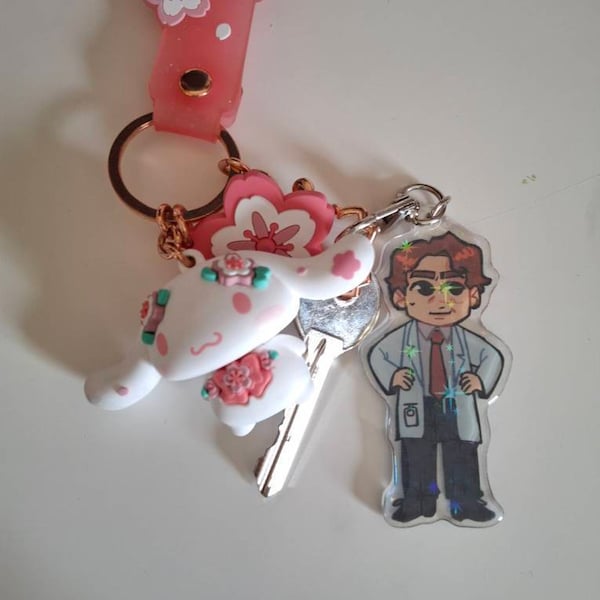 3 Inch House MD Greg House James Wilson Holographic Acrylic Charm ...