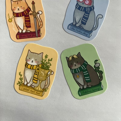 Cat Tea Party Giclée Print Cat Wall Art Cat Painting Art Print Oil ...