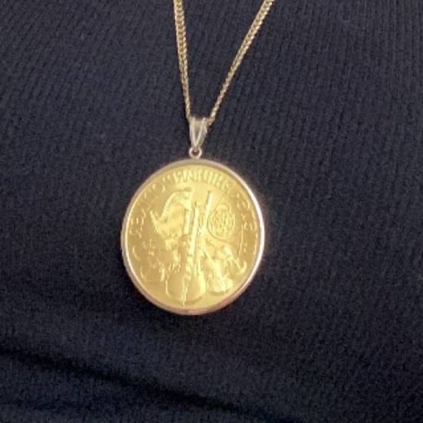 14K Gold Coin Ring Mounting With Octagon Design for Men Available for ...