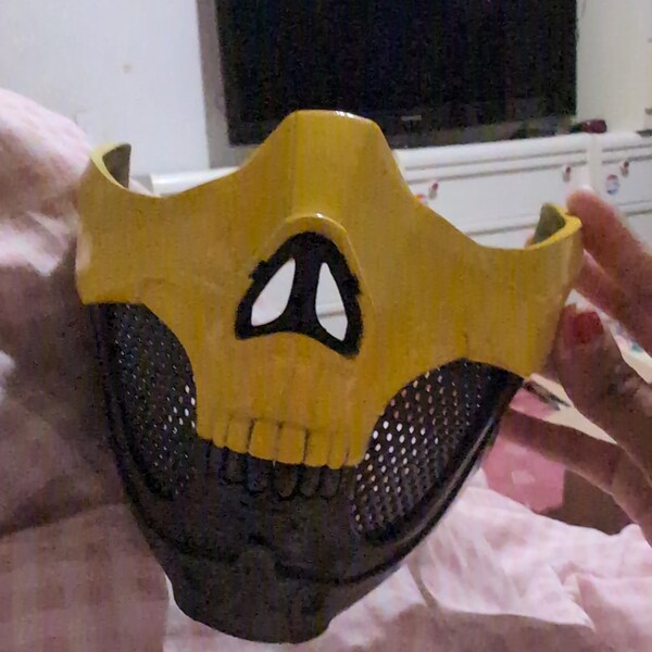 NEW! V2 Smoke Mortal Kombat 1 Mask PLEASE Read Description - Etsy