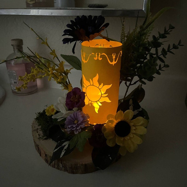 Large Tangled Paper Lantern | Princess Rapunzel Wedding and Party ...