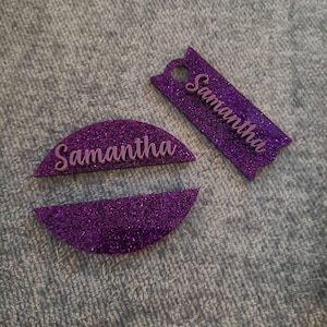 Stanley Name Tag, 30 Oz 40 Oz, Name Plate, Lid Topper, Acrylic Name Tag ...