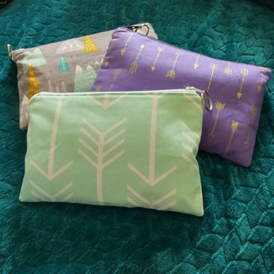 Dark Gray Arrow Tote Purse, Double Strap Bag, Open Top Purse, Medium ...