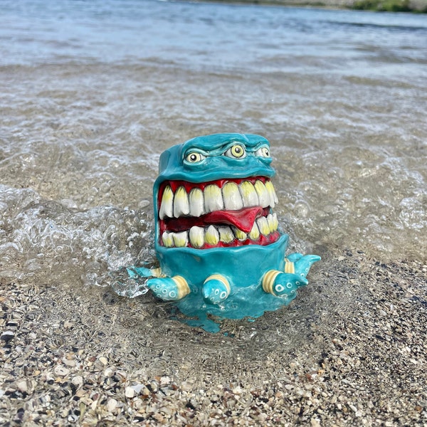 26" Porcelain Yeti Wall Sculpture by Oscar Yaquian - Etsy