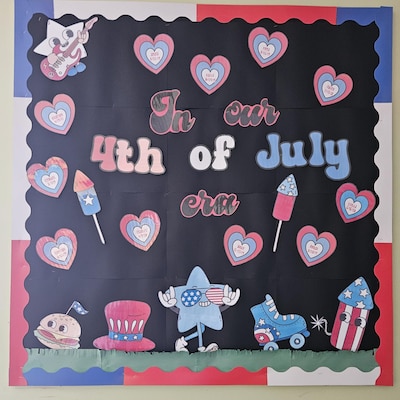 In Our Summer Era Summer Bulletin Board Friendship Bracelet Bulletin ...