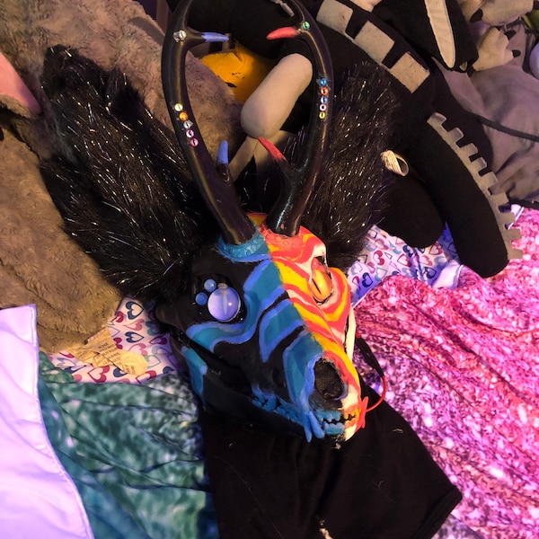 LED Costume / Fursuit Eyes (AA Pack) - Custom - 1.5" - 2" - Acrylic 3-D ...