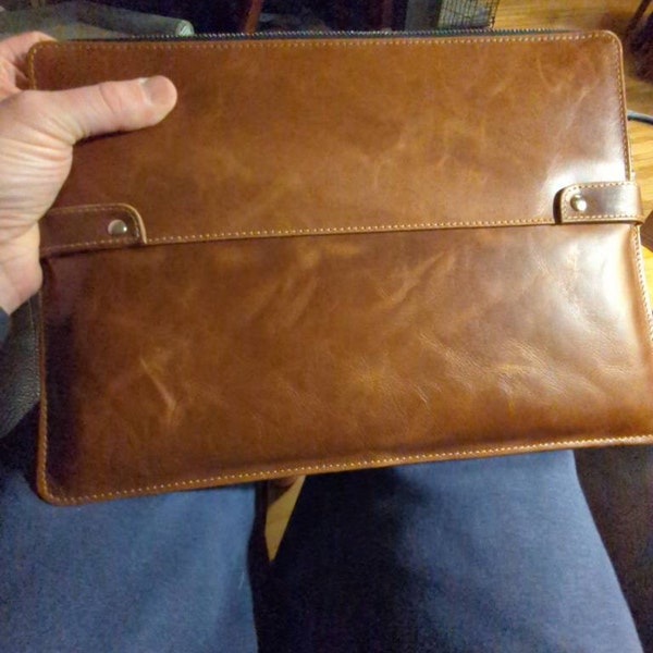 PERSONALIZED Leather Jr Legal Padfolio, Monogrammed Leather Portfolio ...