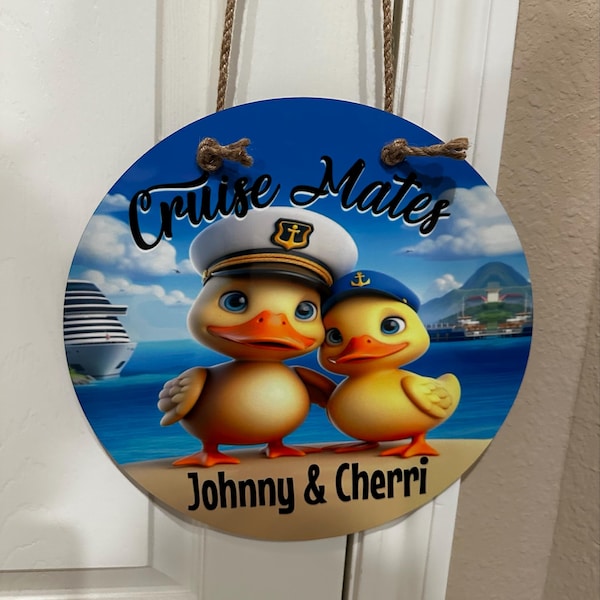Couples Cruise Sign Magnet, Couples Cruise Sign, Cruise Door Decoration ...