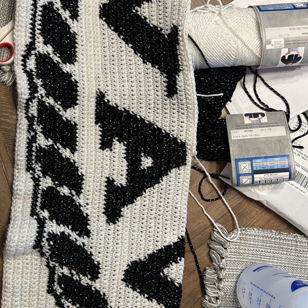 Patriotic Eagle Graph PATTERN ONLY With Written Instruction - Etsy