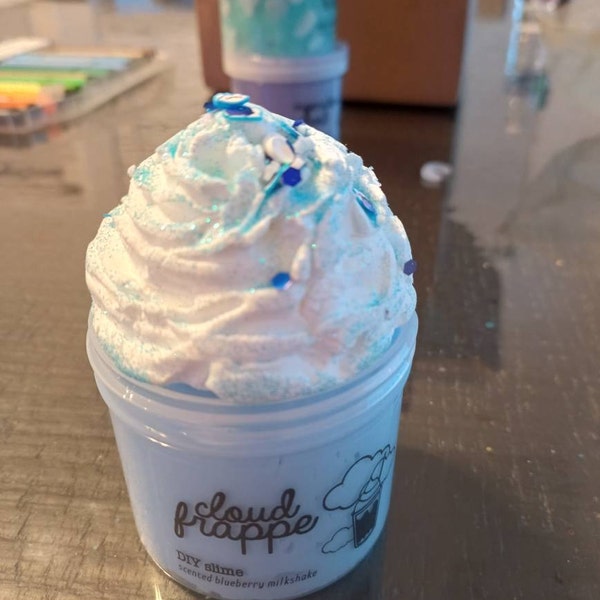 5oz Slime Container, Extra Slime Container, Slime Jar, Plastic ...