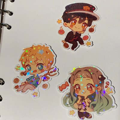 Toilet-bound Hanako-kun Holographic Stickers - Etsy
