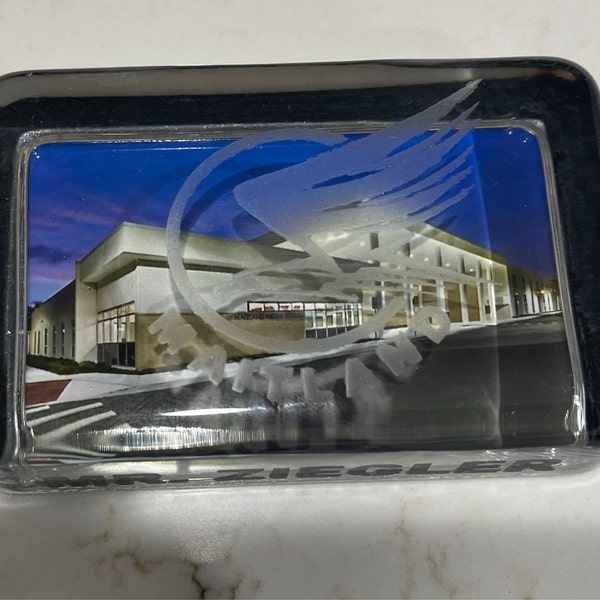 Large Round Paperweight Frame | Glass Paperweights Designed to Display ...