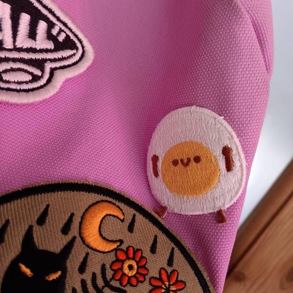 Breakfast Embroidered Patch Sticker/cute Embroidery/small Patches ...