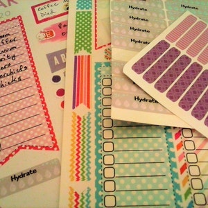 School College Organizing Stickers Headers Notebook - Etsy