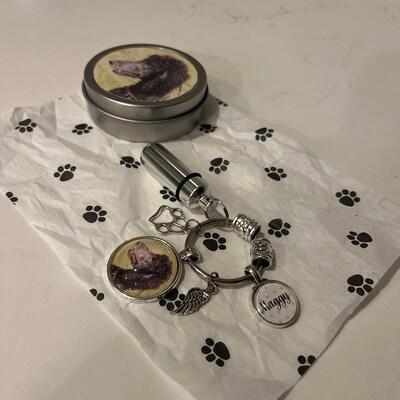 Pet Memorial Key Ring Pet Memorial Keychain With Custom Photo - Etsy