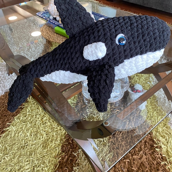 PATTERN: Oreo the Orca Pattern - Amigurumi Orca Pattern - Crochet ...