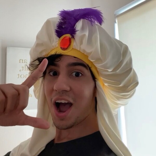 Arabian Prince Turban - Prince Ali Inspired Hat - Aladdin Inspired ...