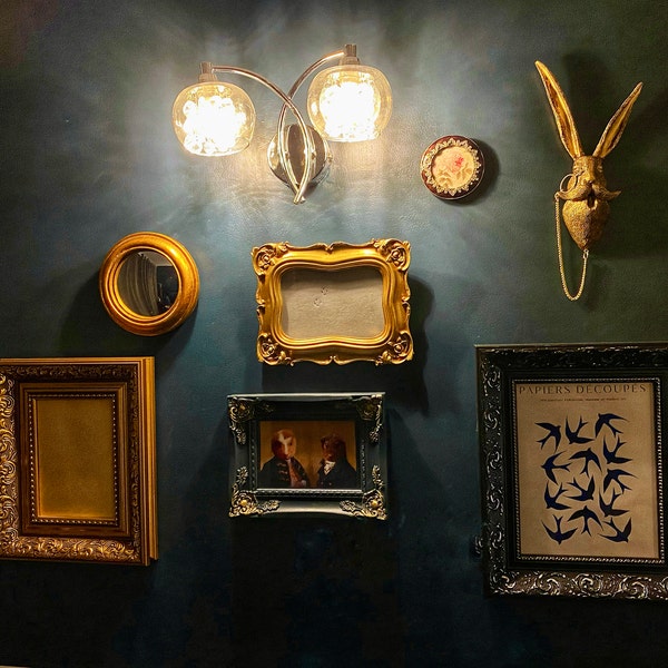 Best Seller! Funky Gold Ornate Framed Antique Style Sunburst Wall ...